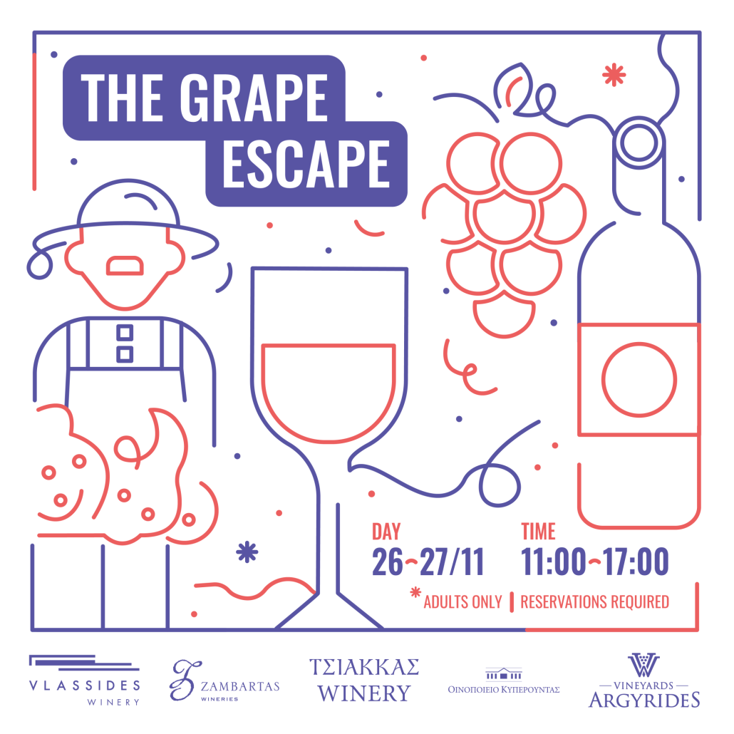 'The Grape Escape' 26-27 Nov - Zambartas Wineries